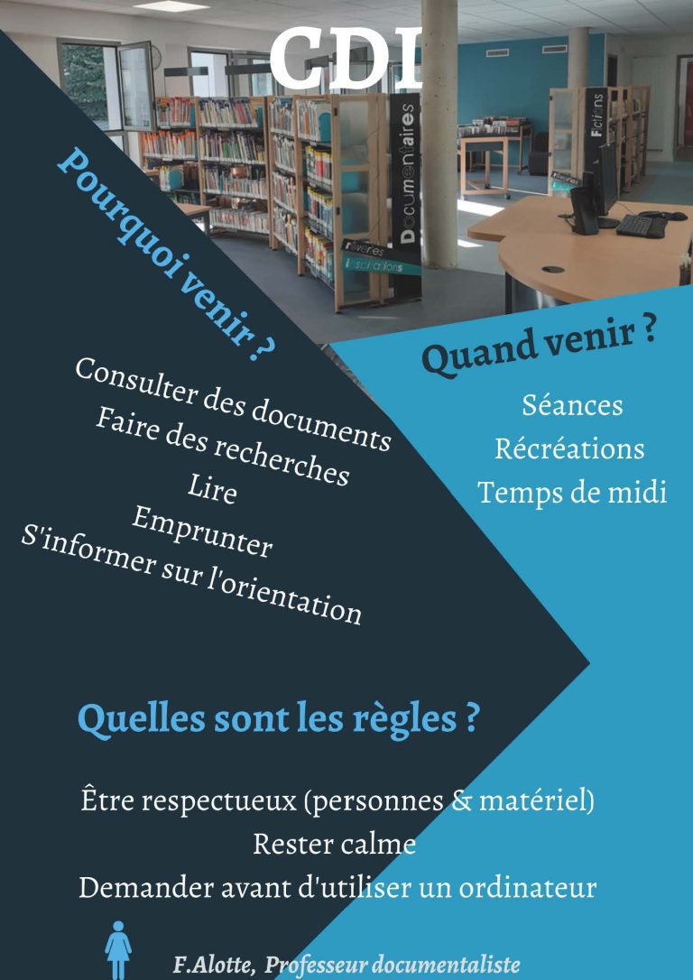 Le C.D.I. – Fénelon – La Trinité